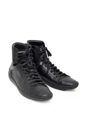 Saint Laurent Court Classic High-top Sneakers