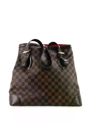 LOUIS VUITTON Hampstead Handbag Damier Gm Tote Bag - Brown