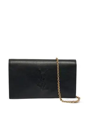 Saint Laurent Belle De Jour Wallet On Chain - Black