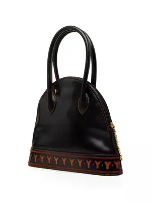 Saint Laurent 20th Century Leather Y Cutout Satchel