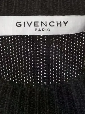 Givenchy Logo Intarsia Wool Sweater