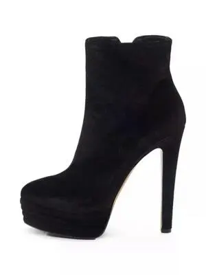 LE SILLA Platform Ankle Boots - Black