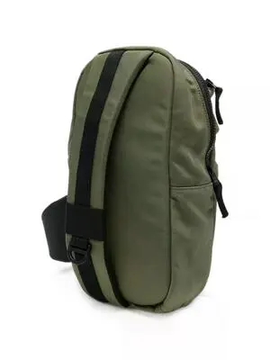 Stone Island Logo-patch Panelled Backpack
