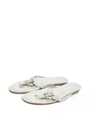 TOD'S Tone Double T Thong Sandals
