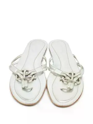 TOD'S Tone Double T Thong Sandals