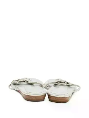 TOD'S Tone Double T Thong Sandals