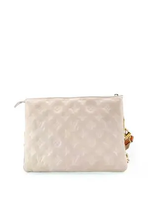LOUIS VUITTON Coussin Bag Monogram Embossed Lambskin Pm Crossbody Bag