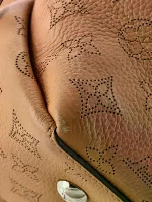 LOUIS VUITTON Bella Mahina Leather Tote Bag