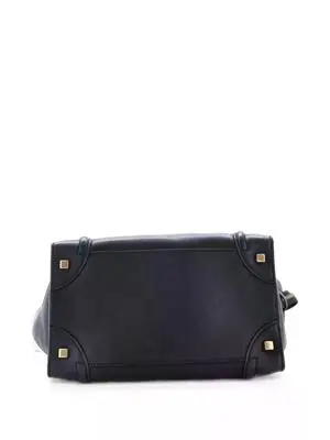 Celine Luggage Bag Smooth Leather Mini Tote Bag
