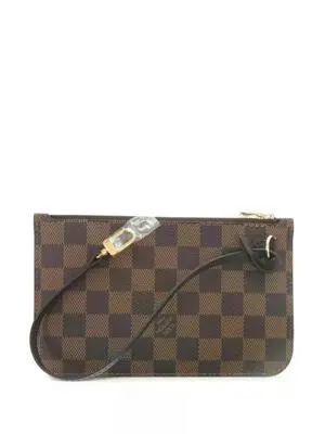 LOUIS VUITTON 2021-2026 Damier Ebene Neverfull Pm Tote Bag - Brown