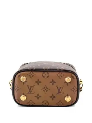 LOUIS VUITTON Vanity Handbag Reverse Monogram Canvas Pm Satchel