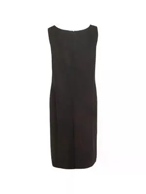 Escada Sleeveless Seam-detail Midi Dress