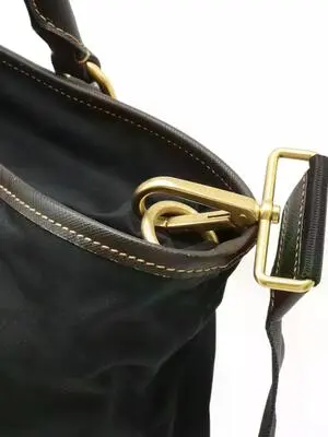Prada 2010-2026 Saffiano Trimmed Tessuto Satchel