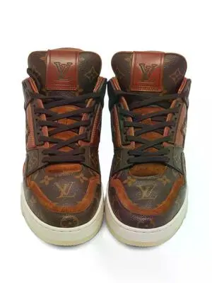 LOUIS VUITTON Trainer Monogram Canvas Sneakers
