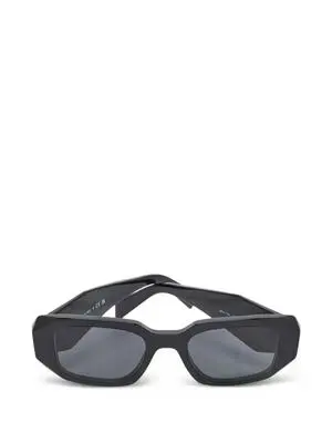 Prada Symbol Square Sunglasses - Black