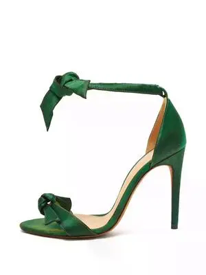 ALEXANDRE BIRMAN Clarita Bow Detail Sandals - Green
