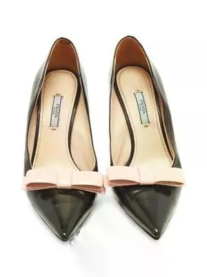 Prada Bow Pointed-toe Pumps