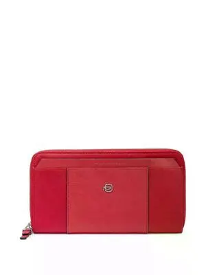 PIQUADRO Logo-plaque Zip-around Wallet