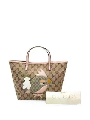 Gucci 2000-2015 Gg Canvas Zoo Handbag