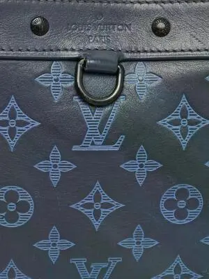 LOUIS VUITTON 2021 Discovery Monogram Shadow Clutch Bag