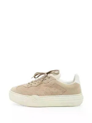 LOUIS VUITTON Groovy Monogram Sneakers - Neutrals