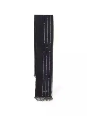 Dior Heart-pattern Scarf