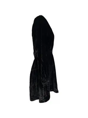 Ulla Johnson Audrey Velvet Tiered Mini Dress
