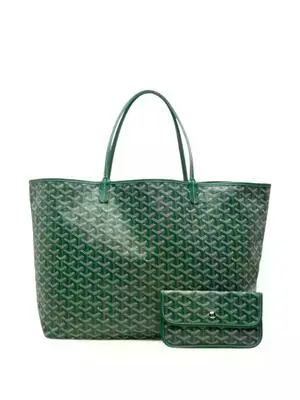 Goyard 2018 Goyardine Saint Louis Gm Tote Bag - Green