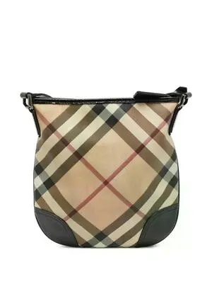 Burberry Dryden Supernova Check Shoulder Bag