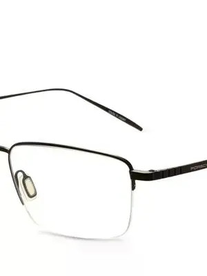 Porsche Design Rectangle-frame Glasses - Blue