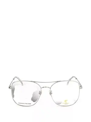 Carrera Eyewear Pilot-frame Glasses - Silver