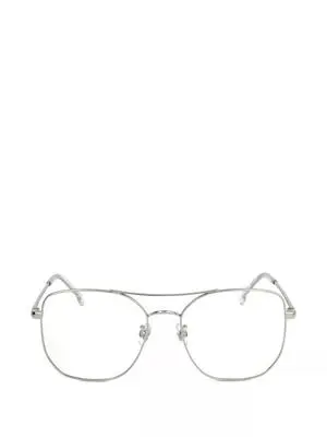Carrera Eyewear Aviator Eyeglasses - Silver