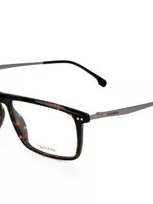 Carrera Eyewear Tortoiseshell-effect Rectangle-frame Glasses - Brown