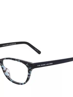 Marc Jacobs Tortoiseshell-effect Cat-eye Glasses - Blue