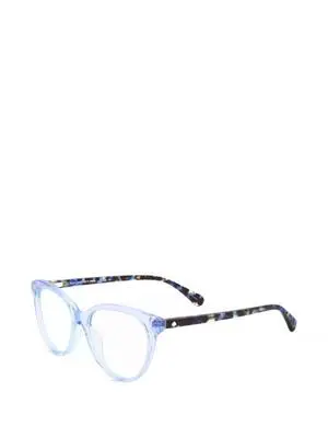 Kate Spade New York Tortoiseshell-effect Cat-eye Glasses - Blue