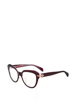 Rag & Bone Cat-eye Glasses - Red