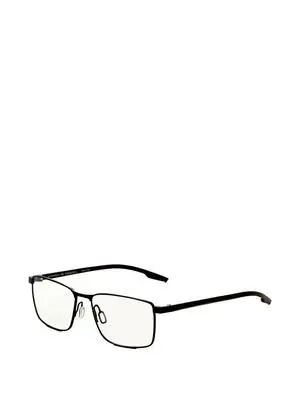 Porsche Design Rectangle Frame Eyeglasses - Black