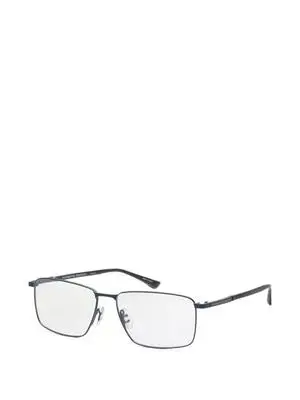 Porsche Design Rectangle-frame Glasses - Blue