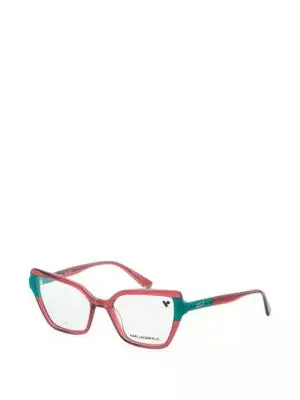 Karl Lagerfeld Cat-eye Frame Glasses - Red
