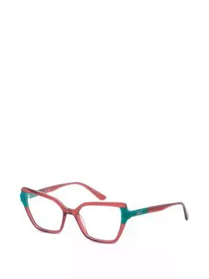 Karl Lagerfeld Cat-eye Frame Glasses - Red