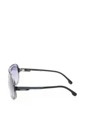 Carrera Eyewear Gradient-lens Pilot-frame Sunglasses - Black