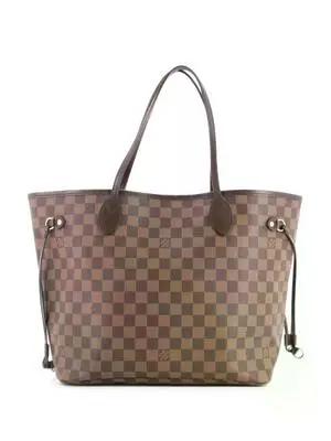 LOUIS VUITTON Neverfull Nm Damier Mm Tote Bag - Brown