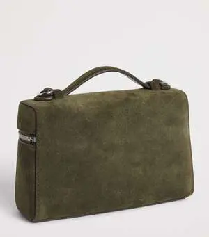 Tory Burch Romy Suede Clutch Bag