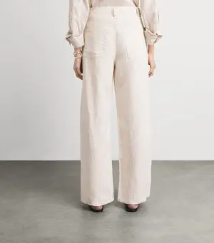 Citizens Of Humanity Denim Brynn Drawstring Trousers