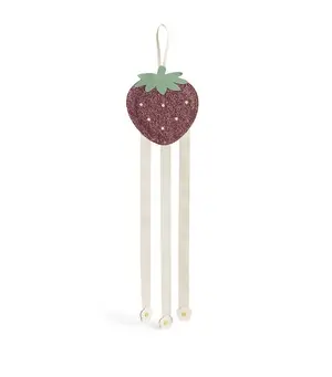 ROCKAHULA Glitter Strawberry Clip Hanger - Pink
