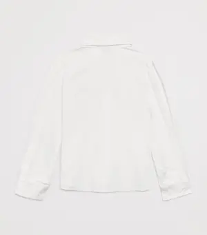 Monnalisa Satin Polka Dot Shirt