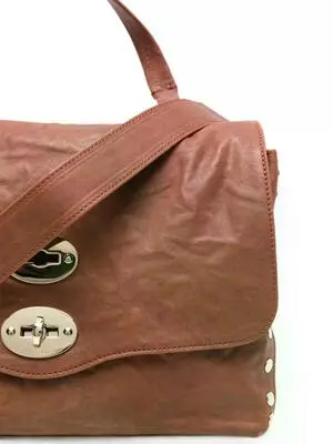 ZANELLATO Small Postina Tote Bag With Stud Embellishments