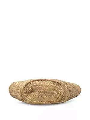 Loewe 2021 Small Raffia Anagram Basket Tote Bag