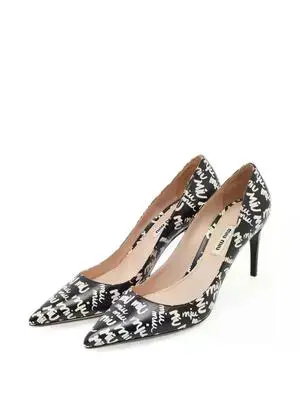 Miu Miu Oracle Pointed Toe Pumps