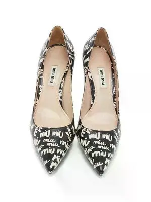 Miu Miu Oracle Pointed Toe Pumps
